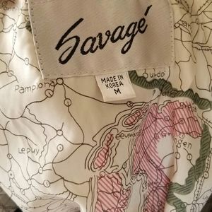Savage | Jackets & Coats | Vintage Savage Leather Bomber Jacket Fur ...